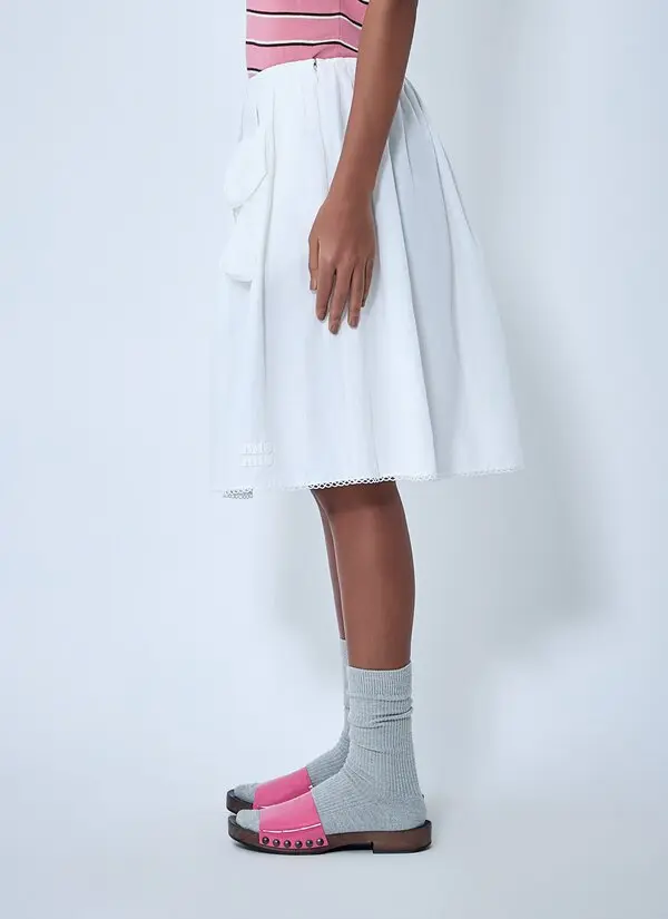 Miu Miu Gathered Skirt