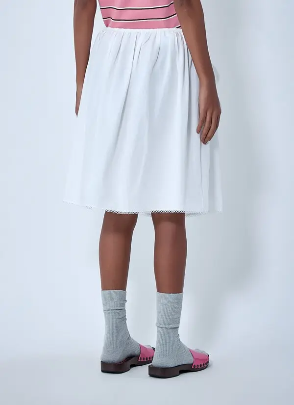 Miu Miu Gathered Skirt