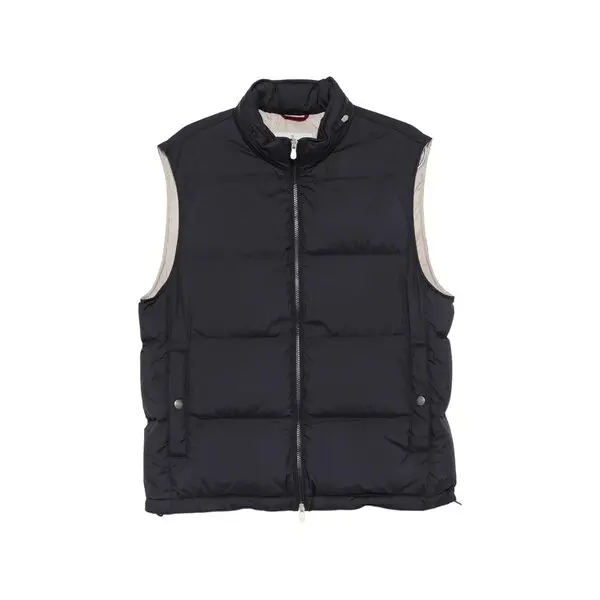 Brunello Cucinelli Jackets Waistcoats & Gilets - Blue