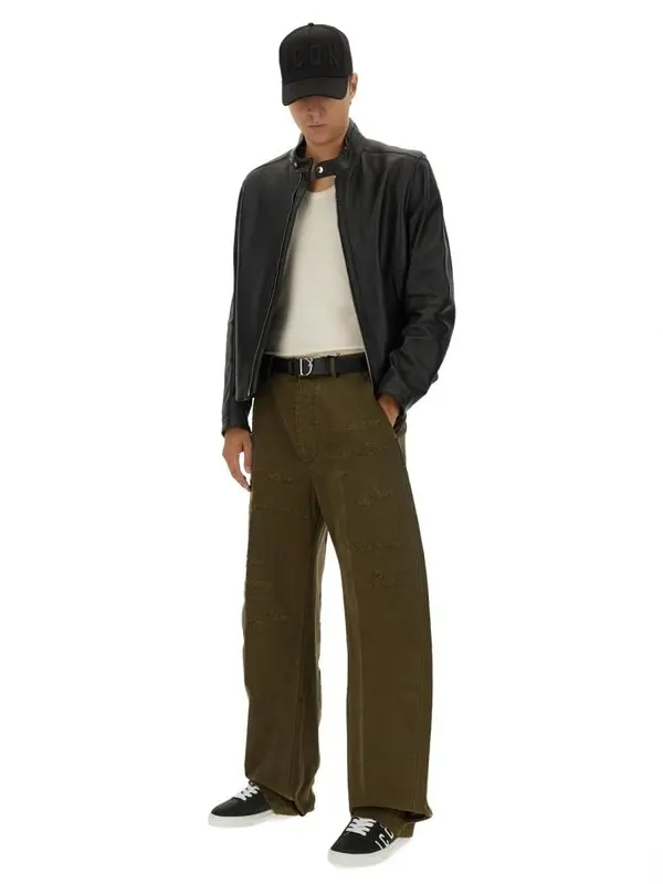 Dsquared2 Ripped Big Chino Pants - Multicolor