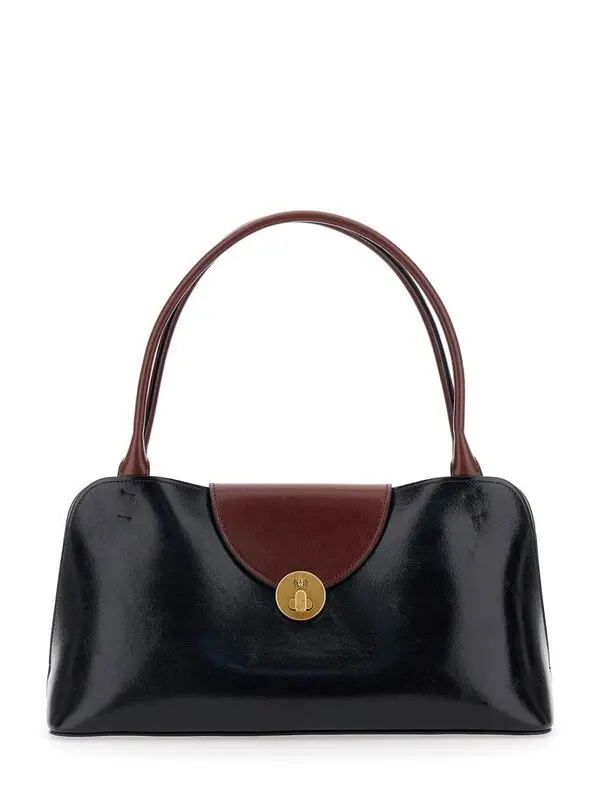 Versace Vivien Shoulder Bag - Black