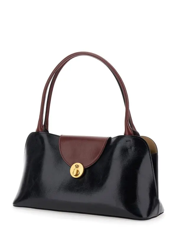 Versace Vivien Shoulder Bag - Black