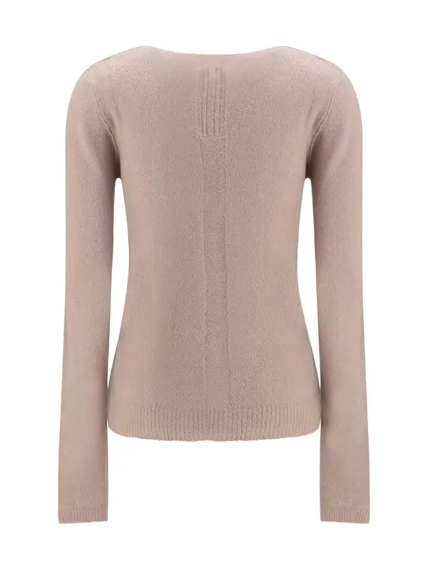 Rick Owens Cashmere V-neck Sweater - Pink