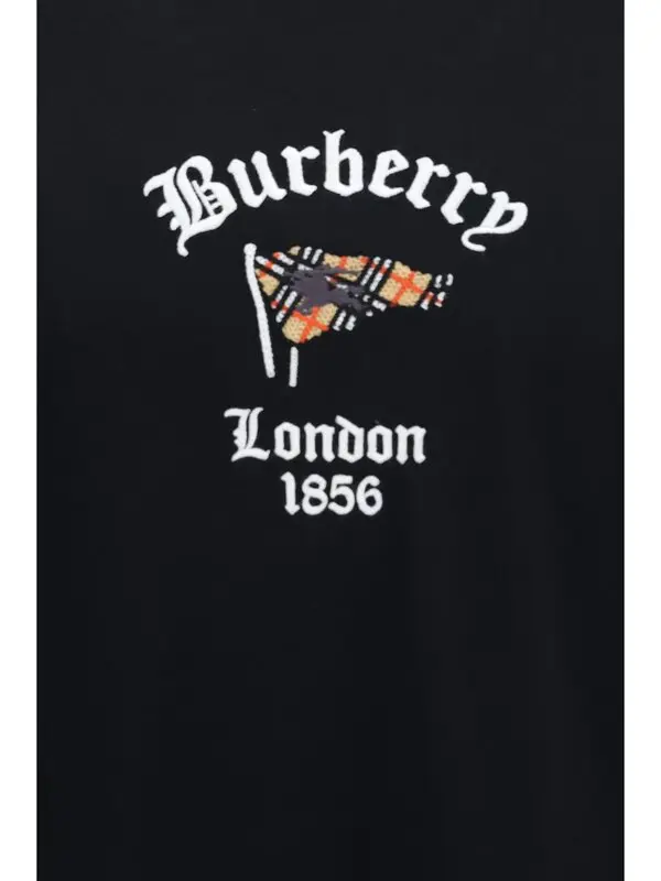 Burberry Check Cotton T-shirt