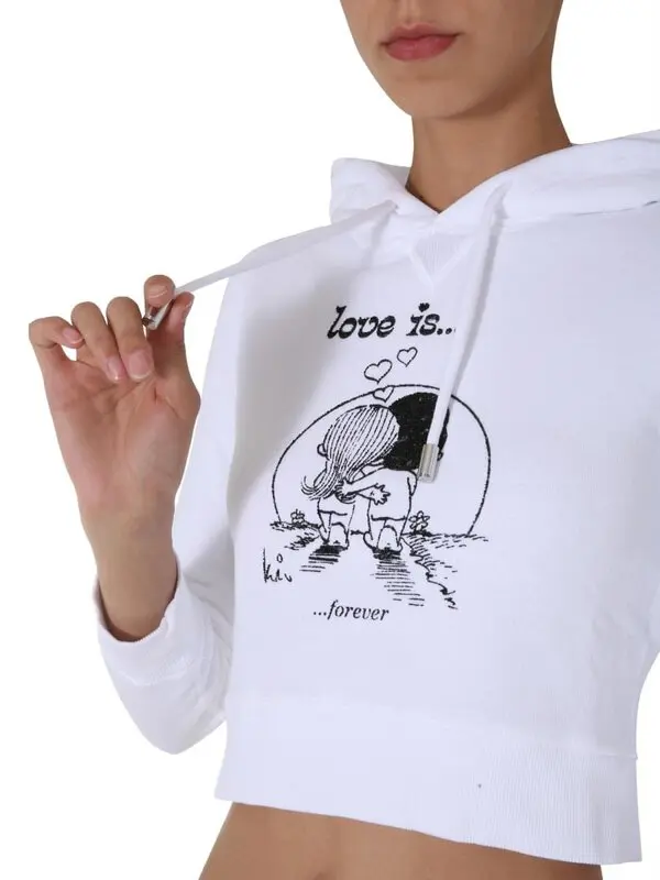 Dsquared2 Cropped Sweatshirt