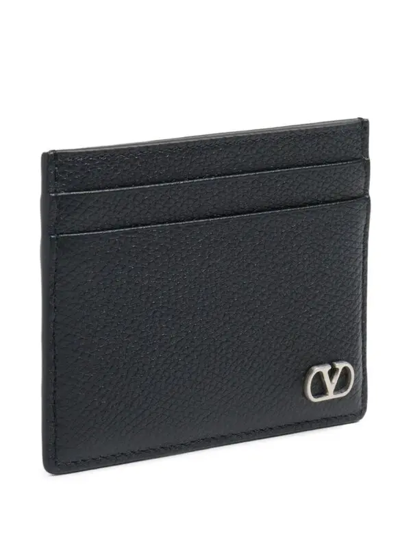 Valentino Garavani Vlogo Signature Leather Card Case - Multicolor