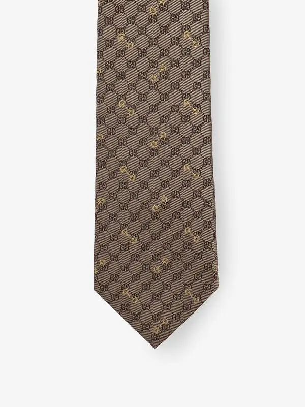 Gucci Morset Silk Tie
