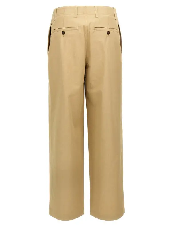 TOTEME Relaxed Chino' Pants - Cream