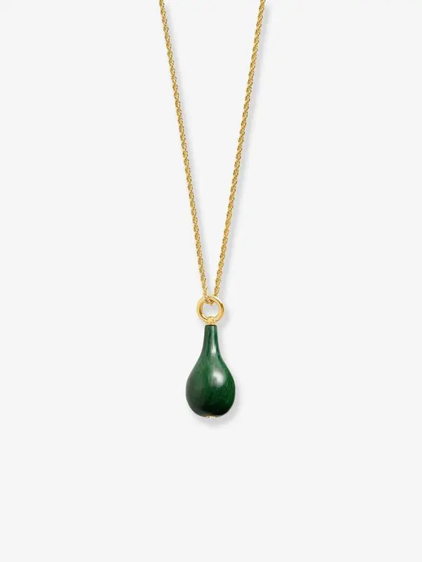 TOTEME Medium Jade Drop Necklace