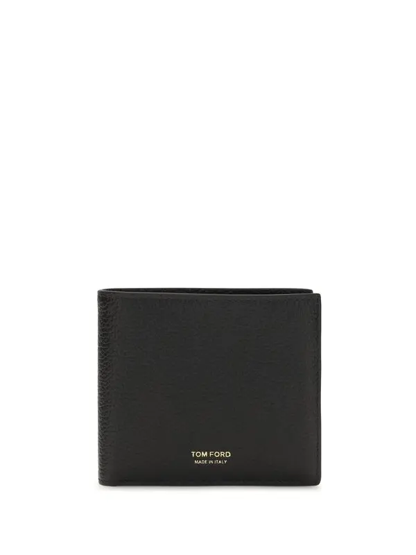 TOM FORD Printed Bifold Wallet - Black