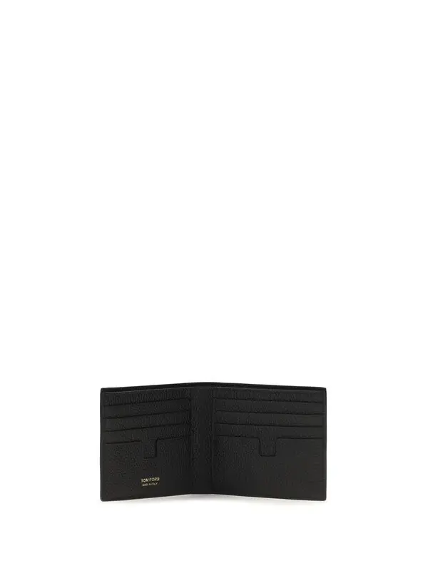 TOM FORD Printed Bifold Wallet - Black