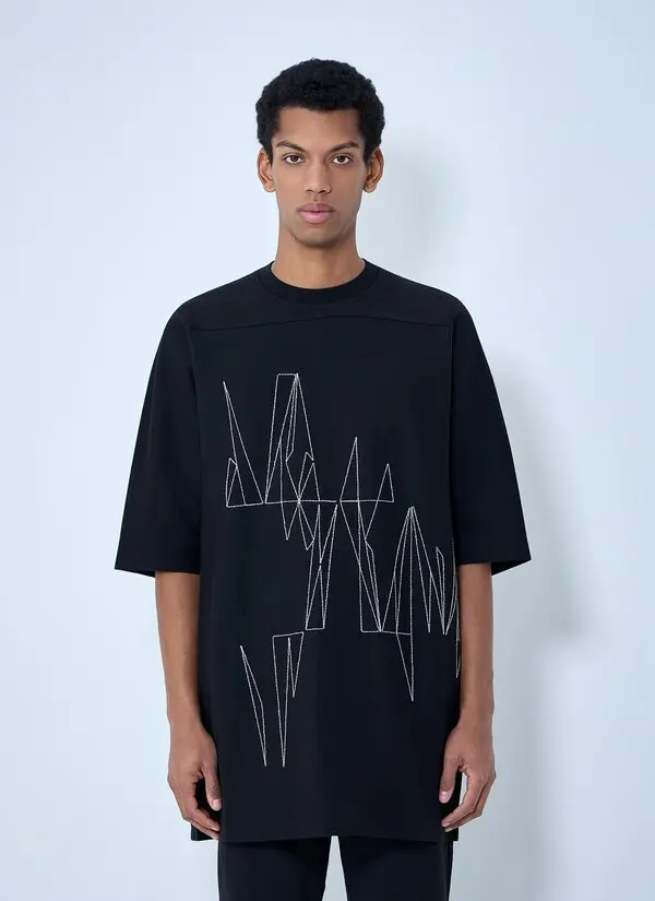 Moncler Rick Owens Jumbo T-shirt - Black