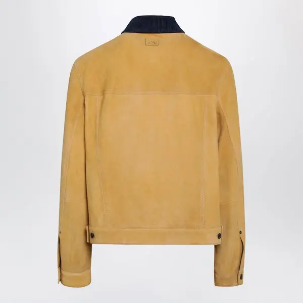 Loewe Suede Jacket - Brown