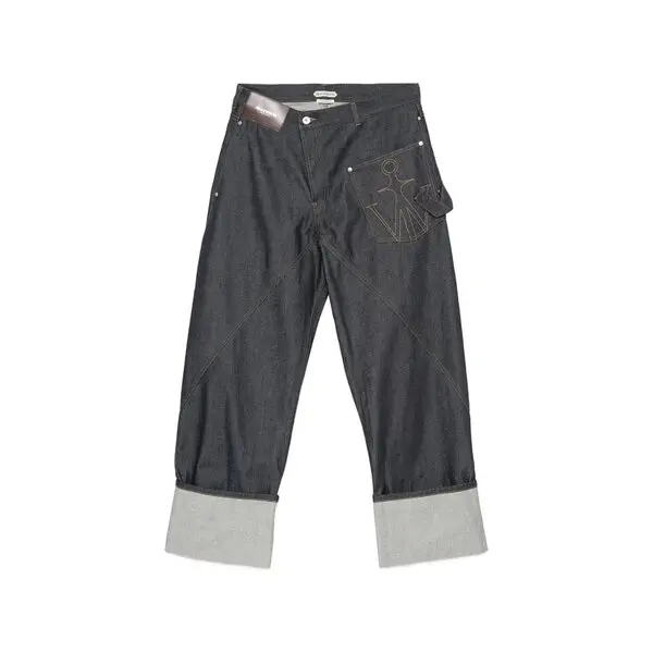 JW Anderson Denim Wide-leg Jeans - Blue
