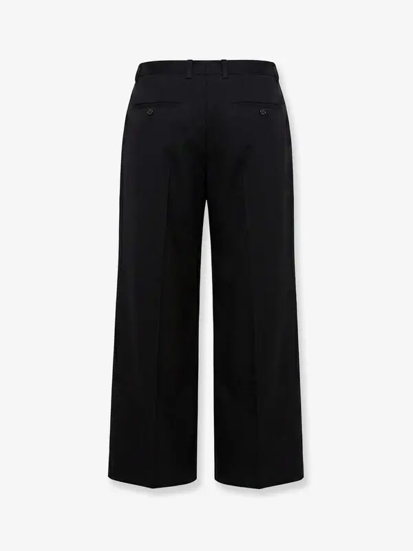 TOTEME Single Pleat Cotton Trousers