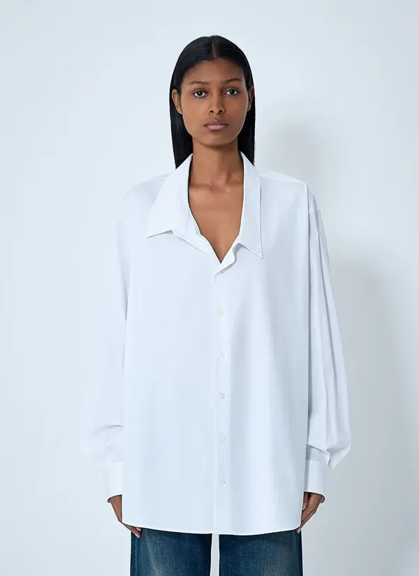 Prada Poplin Shirt - White
