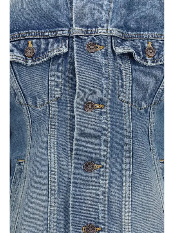 Balenciaga Hourglass Denim Jacket