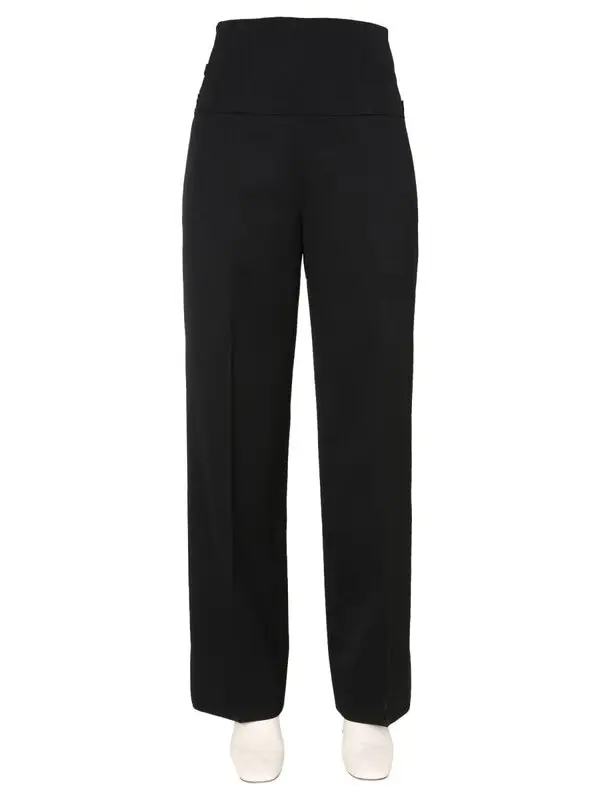 JIL SANDER Tailored Trousers - Black