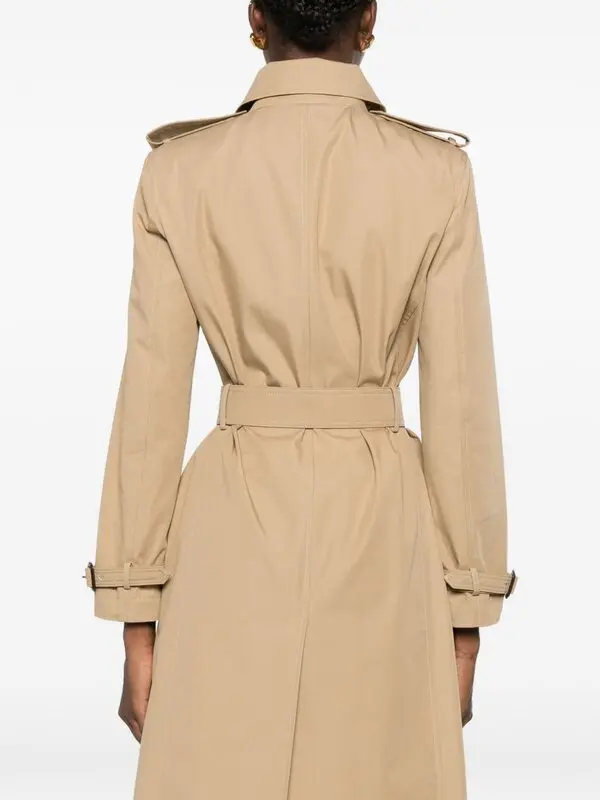Gucci Cotton Long Trench Coat