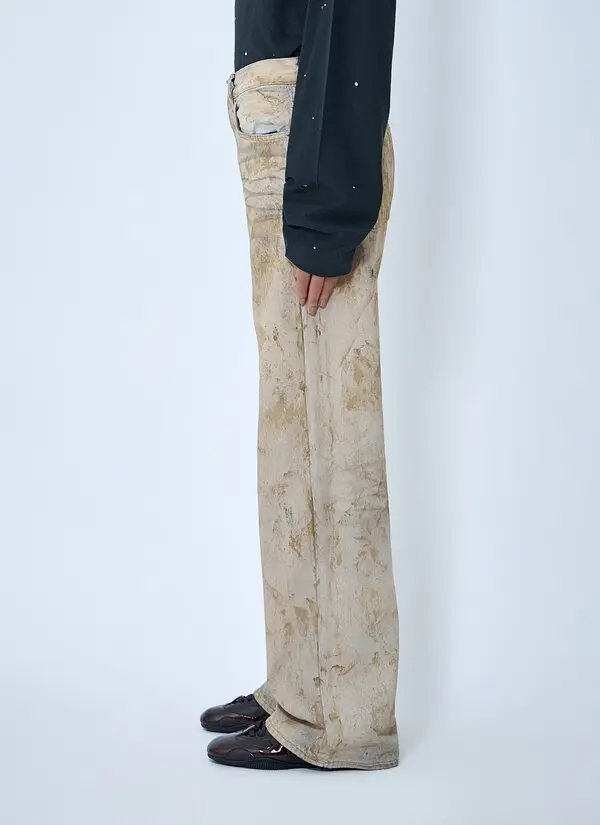 Acne Studios 2021f Faded Five-pocket Jeans