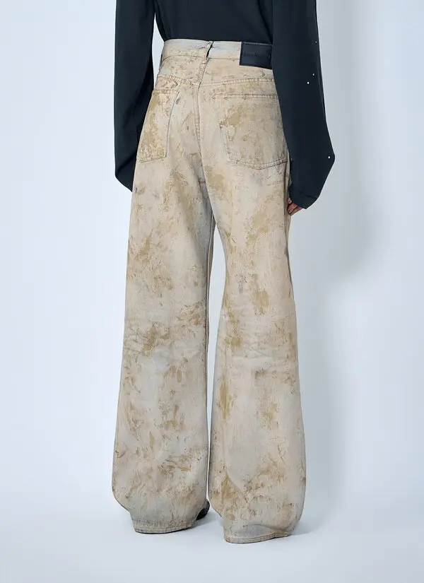Acne Studios 2021f Faded Five-pocket Jeans