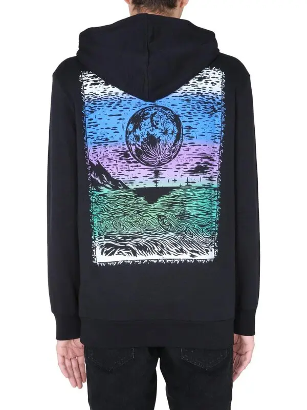 Paul Smith Printed Hooded Sweatshirt