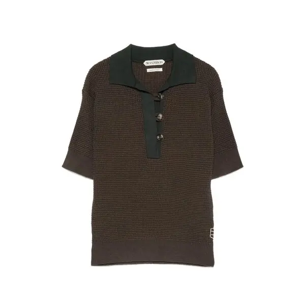 JW Anderson Polo Top - Green