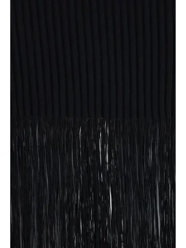 Alaïa Fringe Pencil Skirt