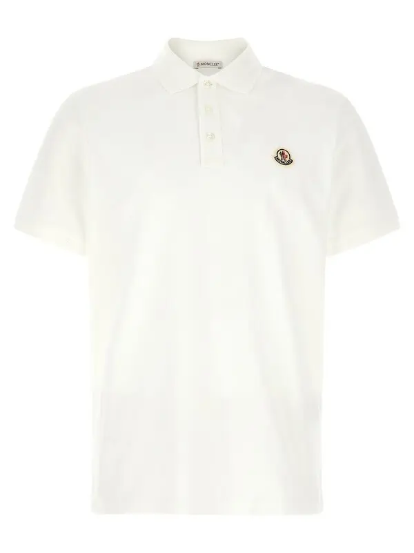 Moncler Logo Patch Polo Shirt