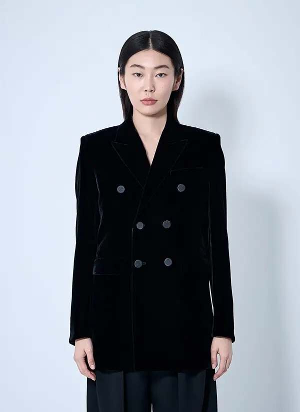 Saint Laurent Velvet Blazer