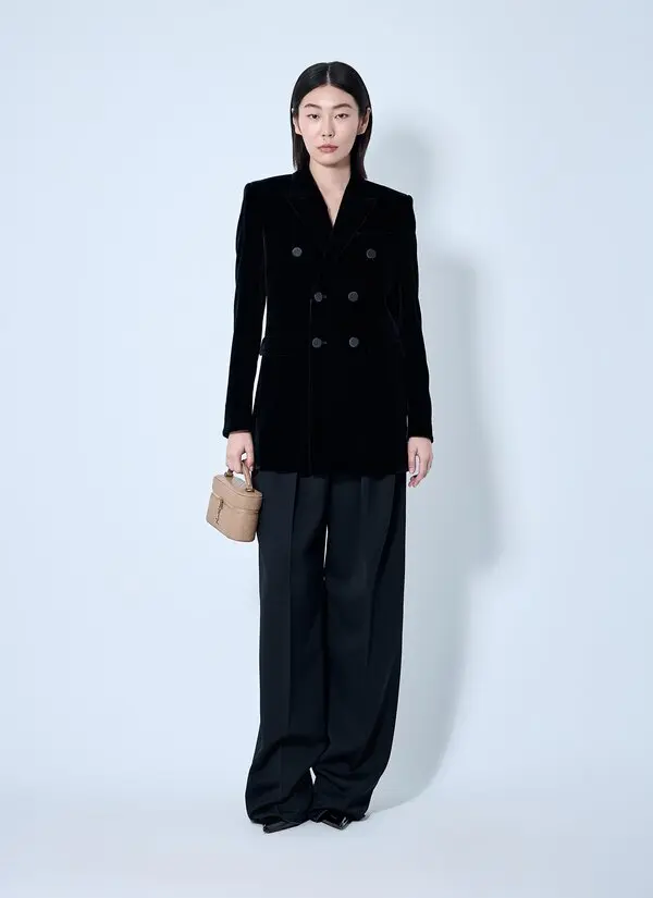 Saint Laurent Velvet Blazer