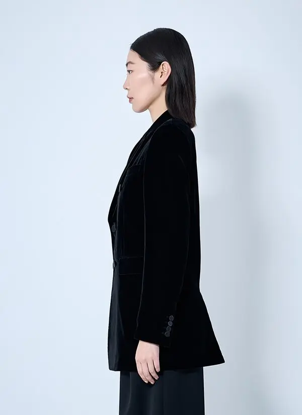 Saint Laurent Velvet Blazer
