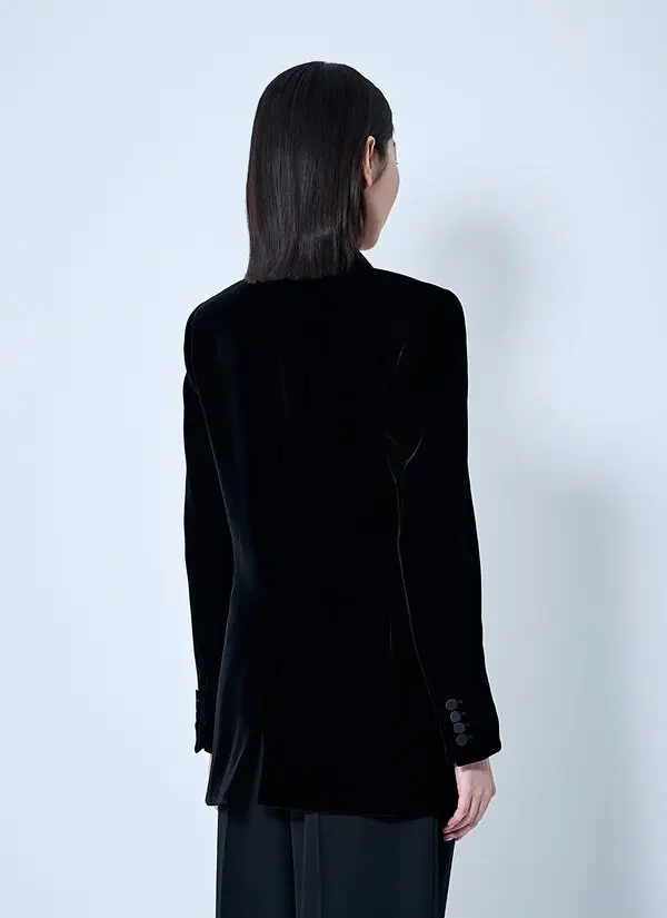 Saint Laurent Velvet Blazer