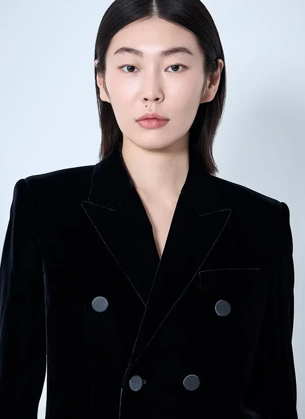Saint Laurent Velvet Blazer