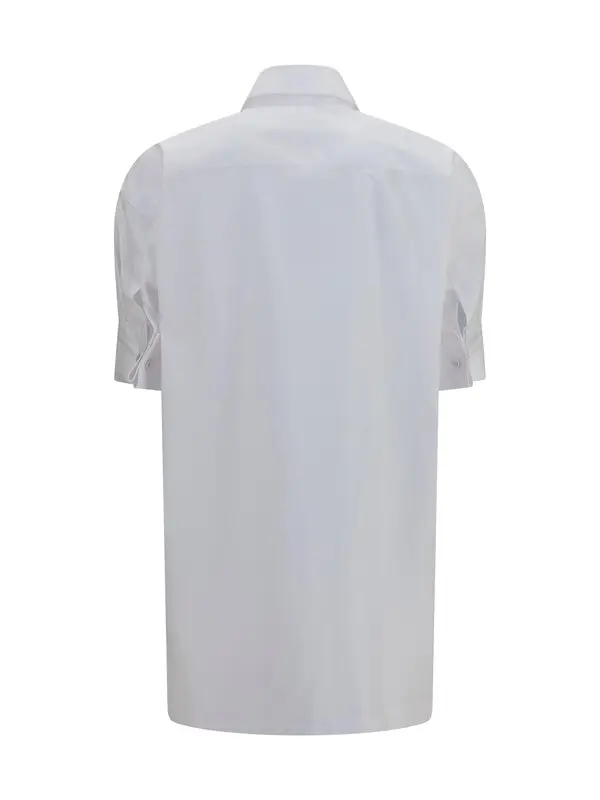 Dries Van Noten Cotton Shirt With Scarf Detail