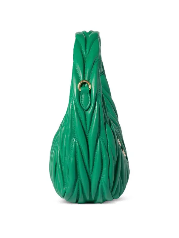 Miu Miu Wander Small Leather Hobo Bag - Multicolor