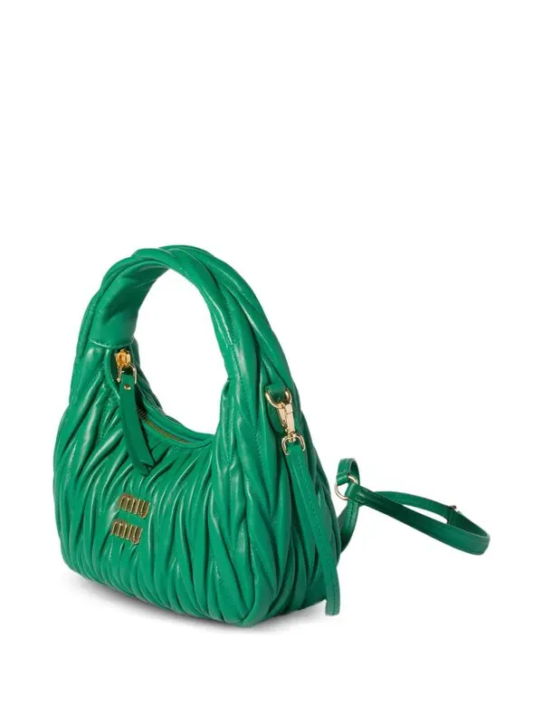 Miu Miu Wander Small Leather Hobo Bag - Multicolor