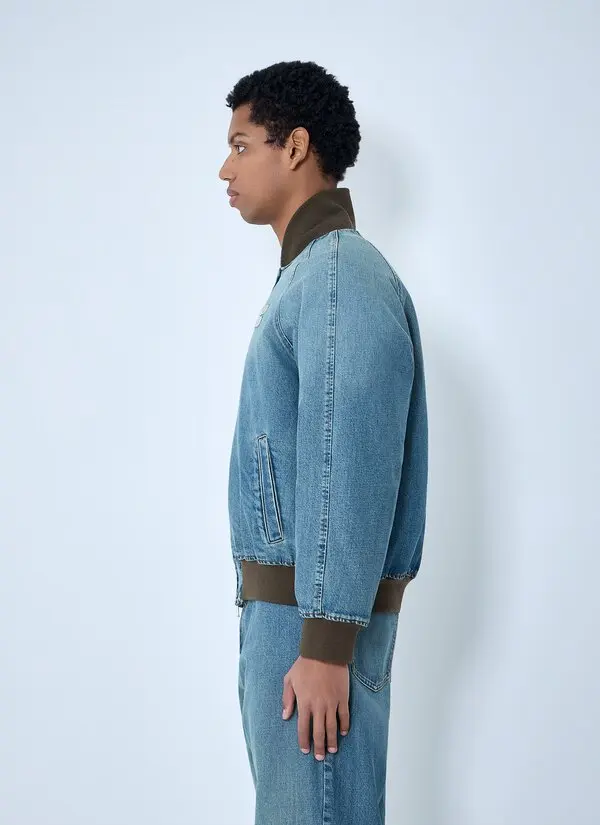 Miu Miu Denim Blouson Jacket