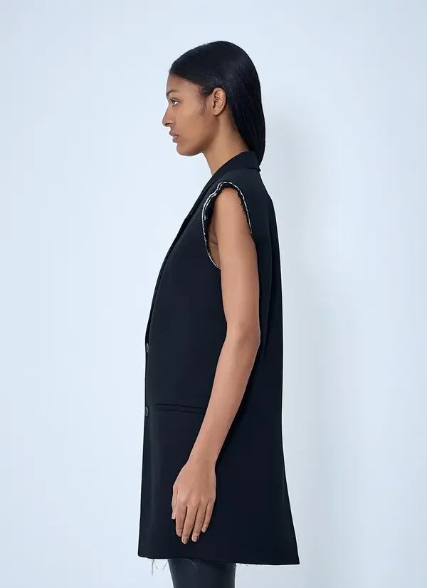 Rick Owens Sleeveless Tailored Blazer