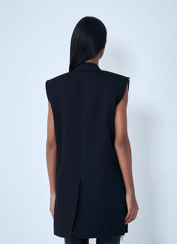 Rick Owens Sleeveless Tailored Blazer