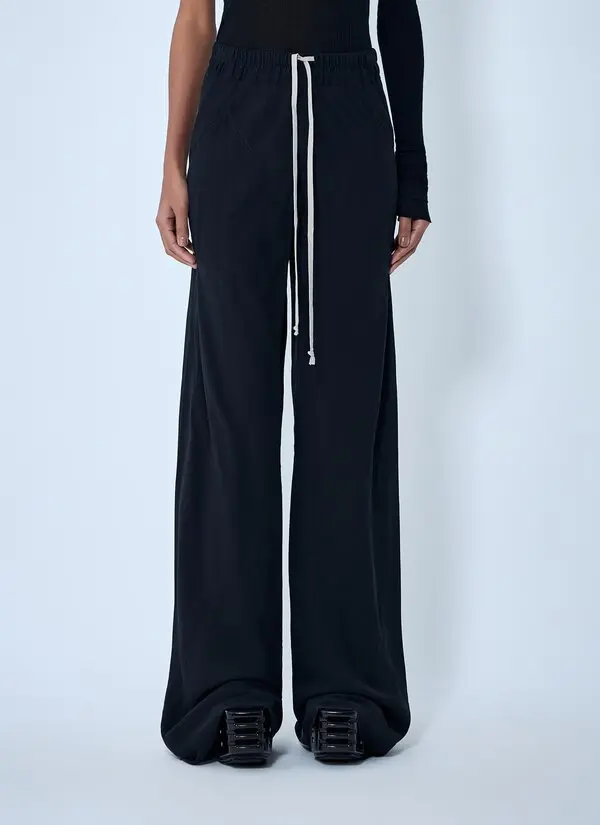 Rick Owens Drawstring Bias Pants - Black
