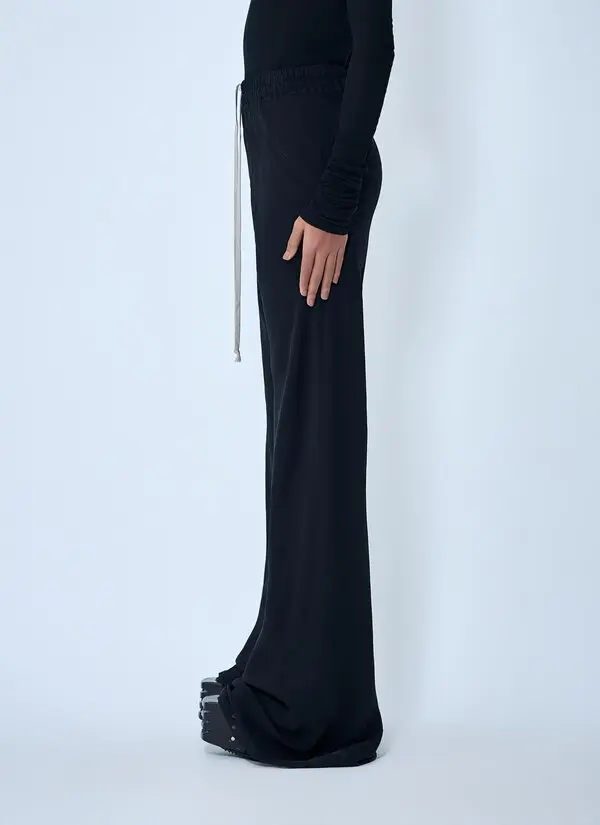 Rick Owens Drawstring Bias Pants - Black