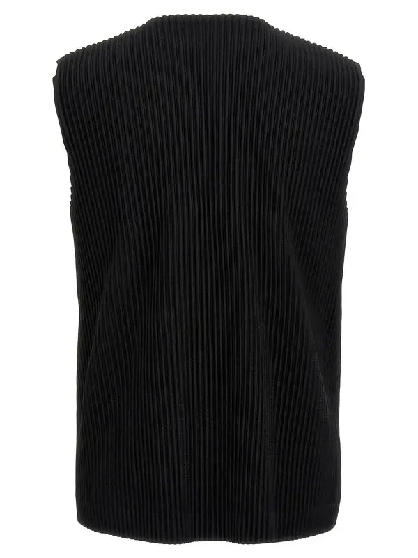 Issey Miyake Pleated Waistcoat