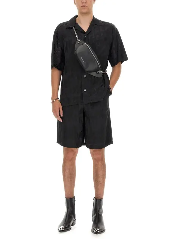 Alexander McQueen Viscose Bermuda Shorts