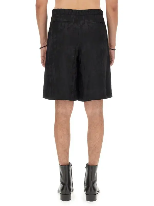 Alexander McQueen Viscose Bermuda Shorts