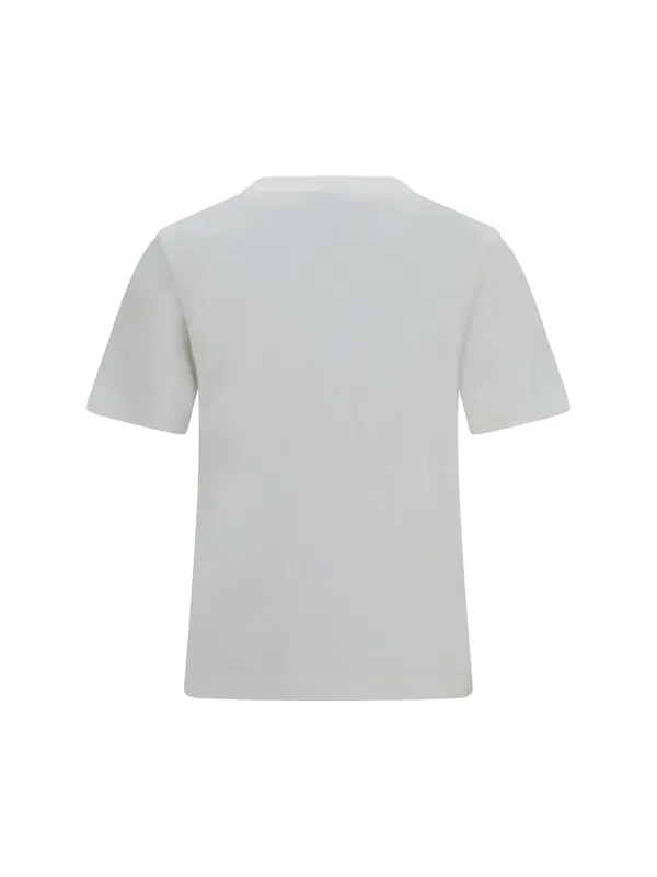Burberry Knight Stamp Check Cotton T-shirt