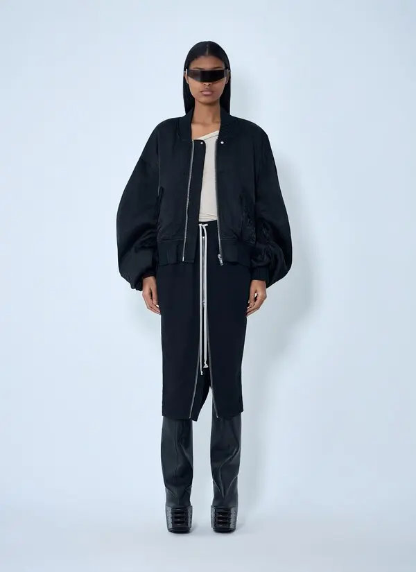 Rick Owens Oversized Bomber Jacket - Black