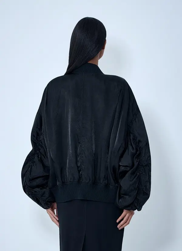 Rick Owens Oversized Bomber Jacket - Black