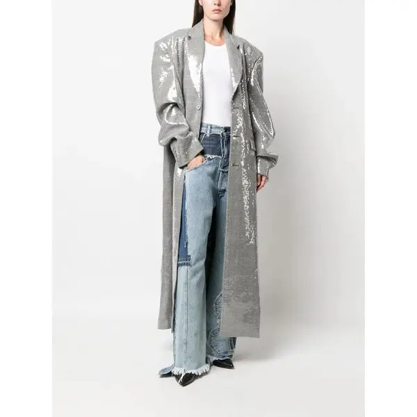 Vetements Coats Single Breasted Coats - Black