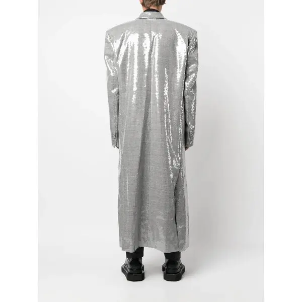 Vetements Coats Single Breasted Coats - Black